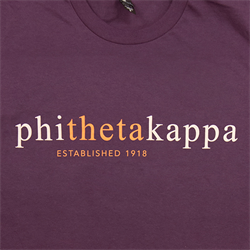 Eggplant T-Shirt - Phi Theta Kappa Honor Society Shop
