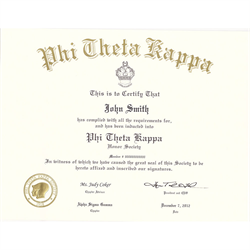 Honors Stole - Phi Theta Kappa Honor Society Shop