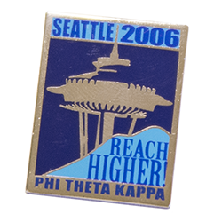 PTK Pride Lapel Pin - Phi Theta Kappa Honor Society Shop