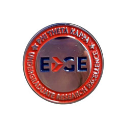 Undergraduate Research Edge Pin - Phi Theta Kappa Honor Society Shop