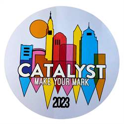 Catalyst 2023 Skyline Decal - Phi Theta Kappa Honor Society Shop
