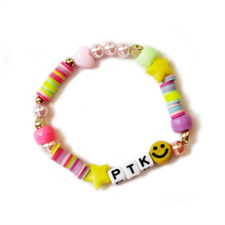 PTK Friendship Bracelet - Pink - Phi Theta Kappa Honor Society Shop
